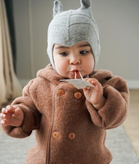 Huttelihut Kombinezon Z Wełny Merino Elf Caramel - Mini Bubu - Family ...